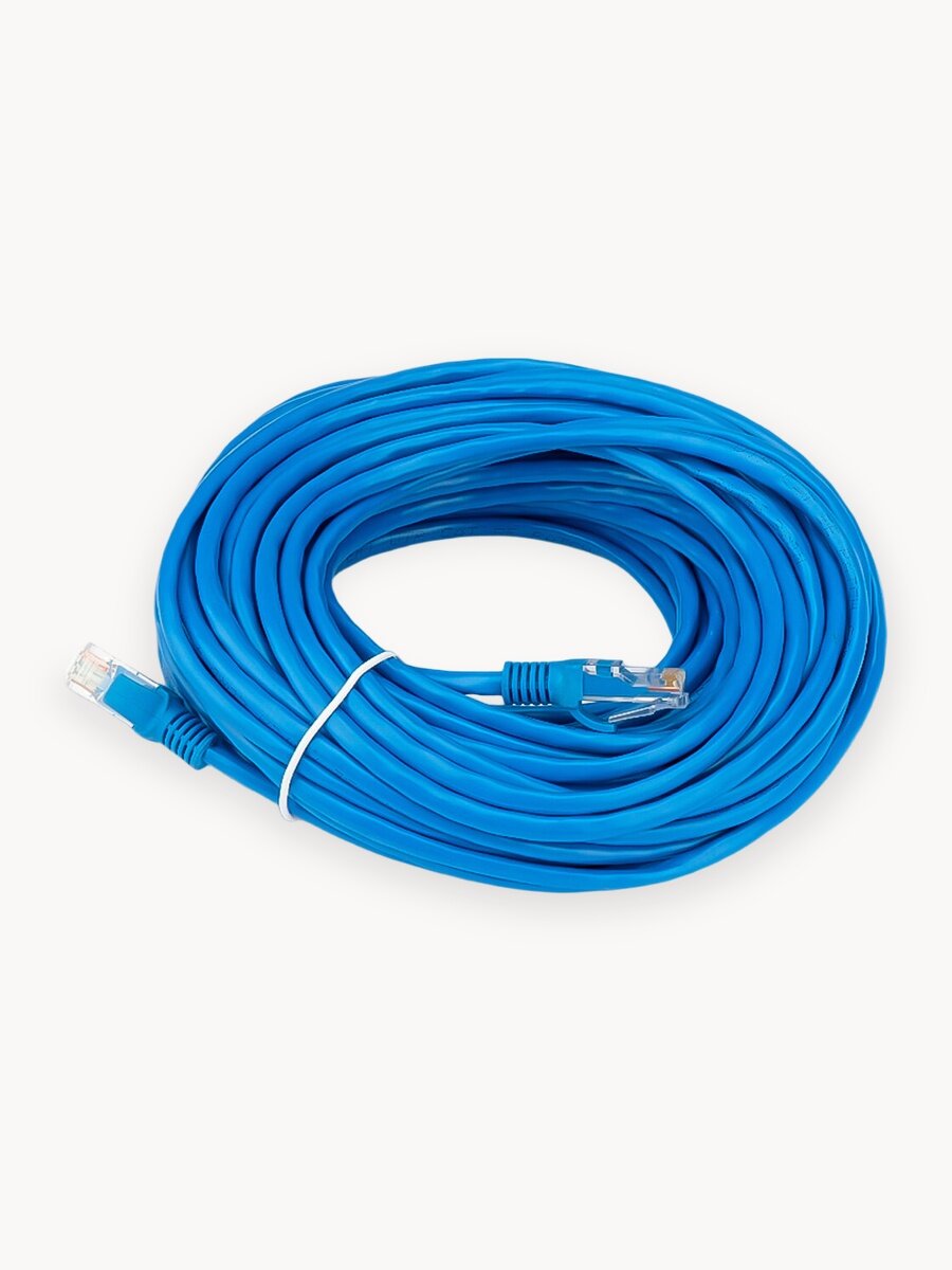 Патч-корд UTP Cablexpert синий категории 5e длина 15 метров PP12-15M/B