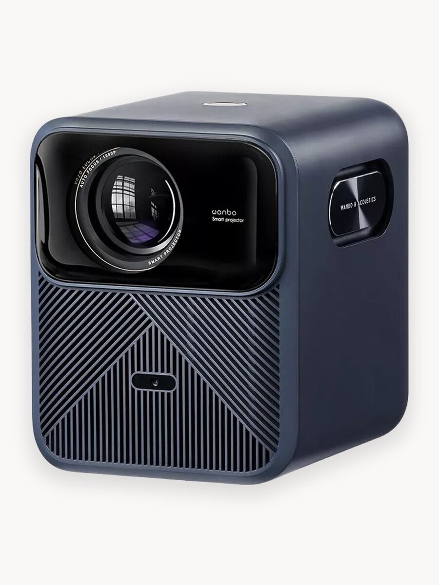 Проектор Wanbo Mozart 1 Blue (1920*1080/2+32G/Android 9/900 ANSI/Auto-Focus)