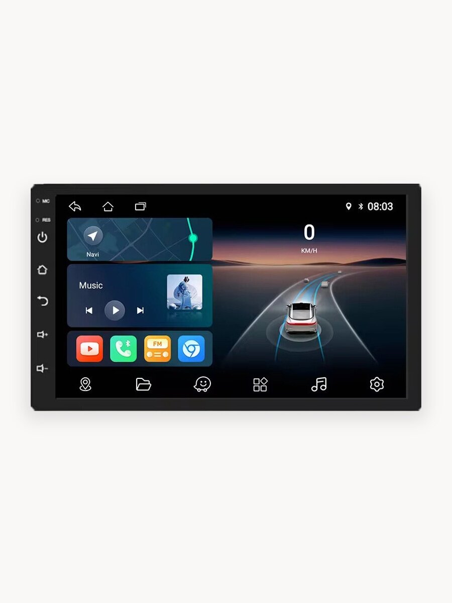 Навигатор автомобильный, 7 дюймов, GPS