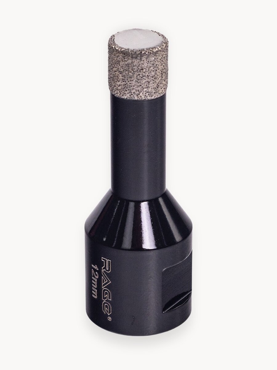 Коронка алмазная для УШМ по керамограниту 12 мм RAGE