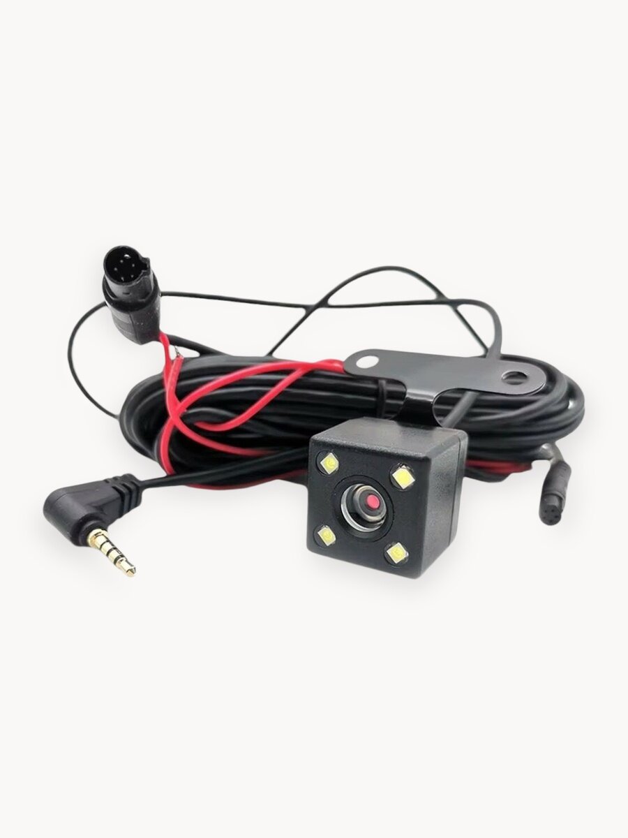 Камера заднего вида с разъемом Jack 2.5 и 5 PIN для безопасной парковки