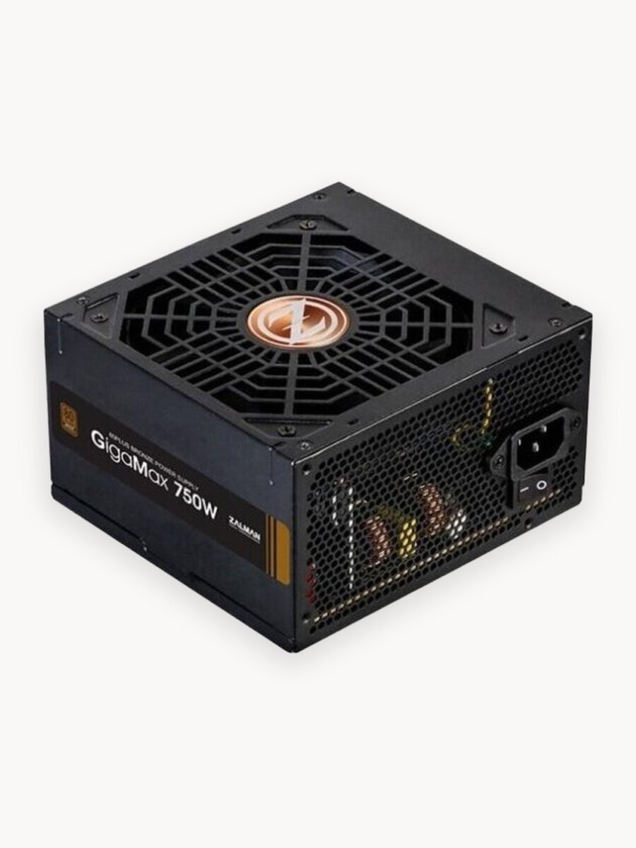 Блок питания Zalman GigaMax, 750W, 80+ Bronze (ZM750-GVII)