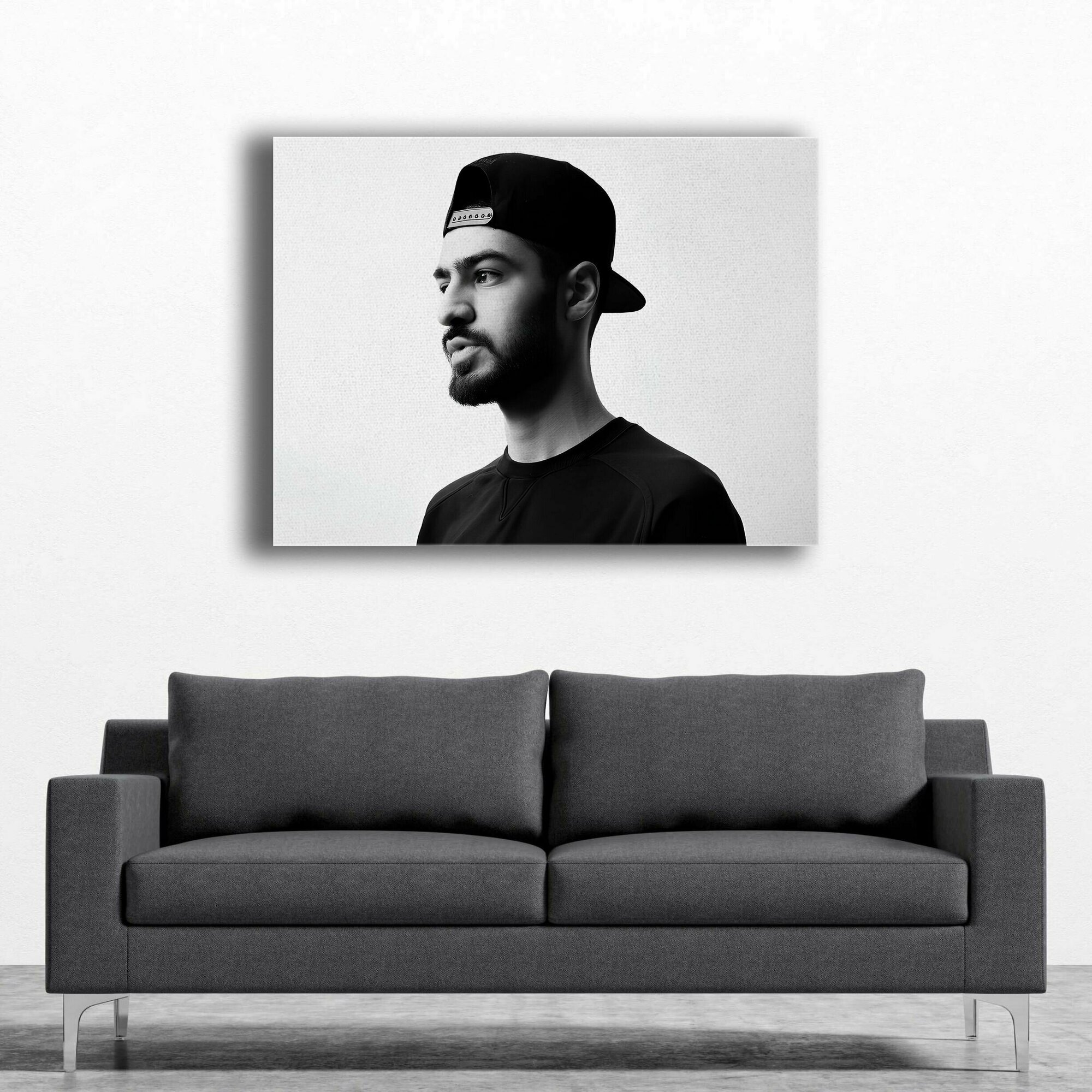 Интерьерная картина на холсте / MiyaGi / Andy Panda 30*40