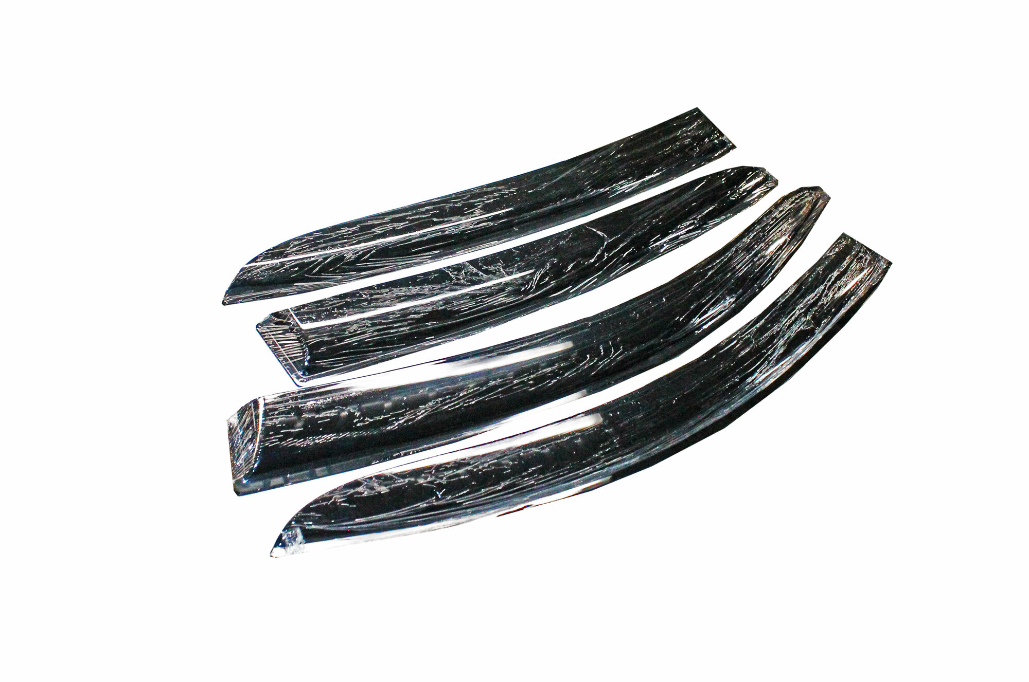 Дефлектор боковых стекол KIA Rio IV с 2017г на скотчеVoron Glass 4шт