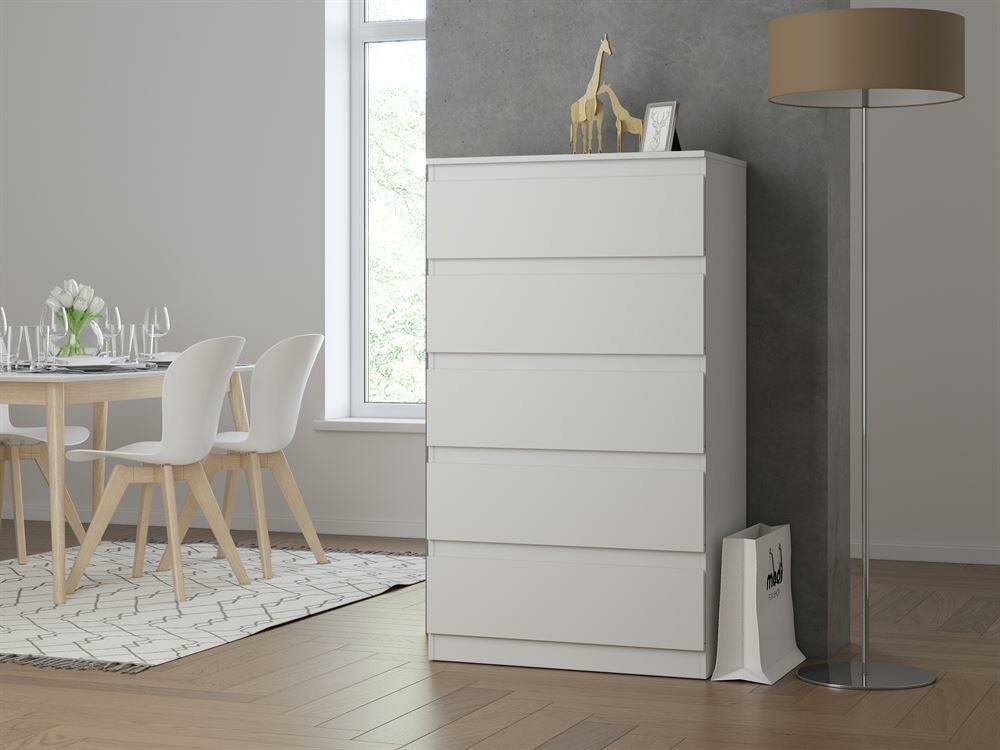 Нк-мебель STERN комод Т-8 (16 мм) 5-я Белый 72676244 (2 кор.)