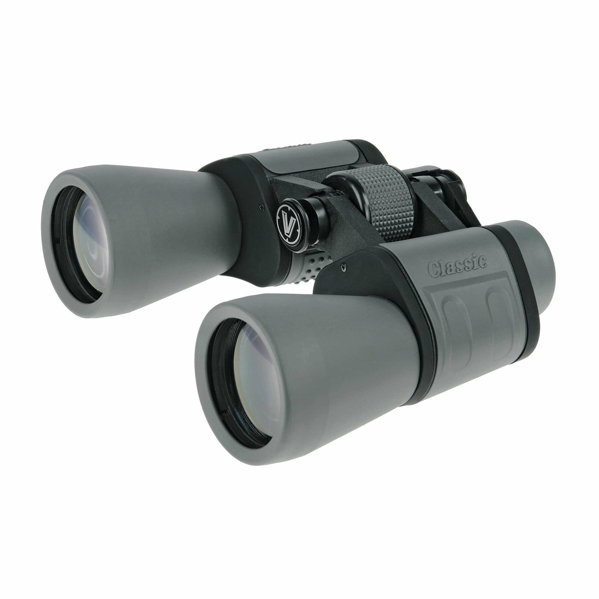 Бинокль мощный Veber Classic БПЦ 7x50 VR серый с увеличением 7х, мощный профессиональный, для охоты, рыбалки, туристический, универсальный, тактический