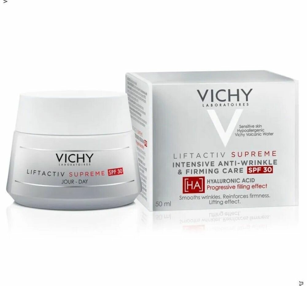 Антивозрастной крем для лица Vichy Liftactiv Supreme защита и лифтинг SPF30 50 мл