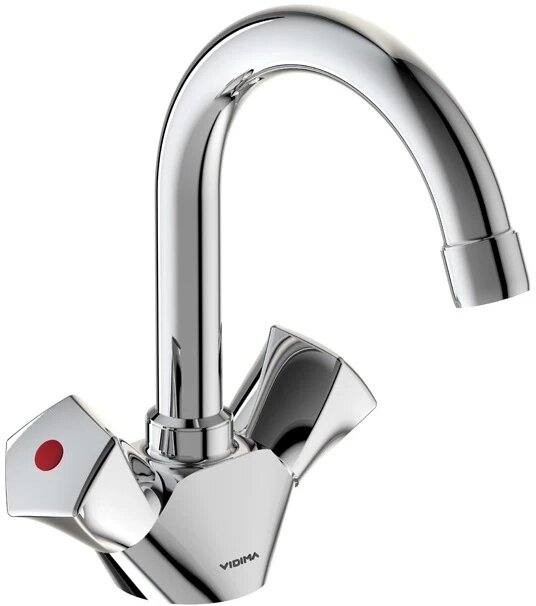 Смеситель для раковины без донного клапана Vidima Life BA358AA