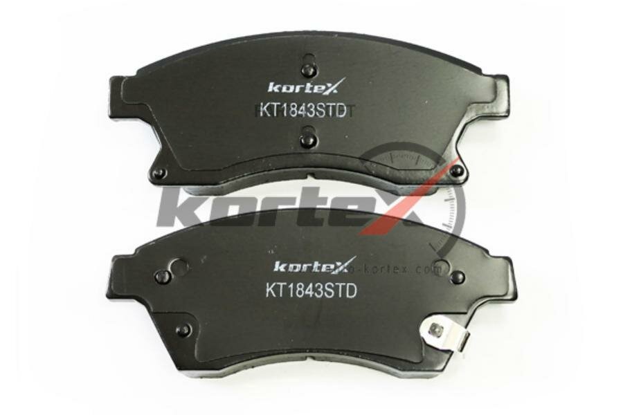 KT1843STD KORTEX Колодки тормозные CHEVROLET CRUZE/OPEL ASTRA J 15" 10- передние