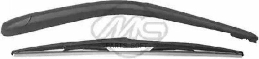 METALCAUCHO стеклоочиститель ЗАД REN LAGUNA LL(5P-5D) 01-07 500MM