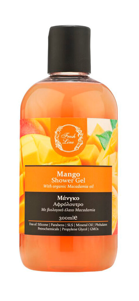 FRESH LINE Гель для душа "Манго", 300 мл