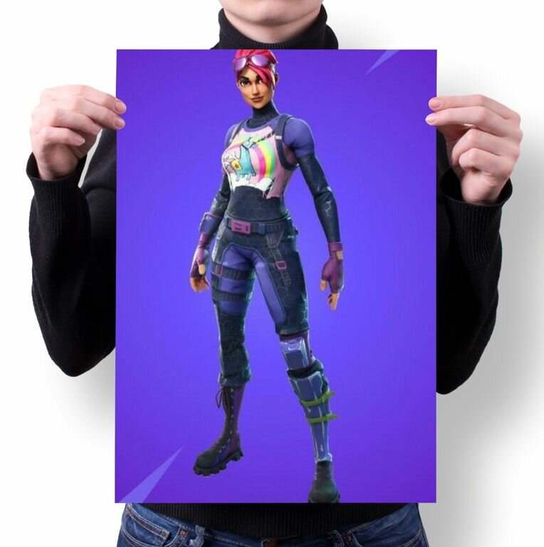 Плакат Fortnite, Фортнайт №5, А4