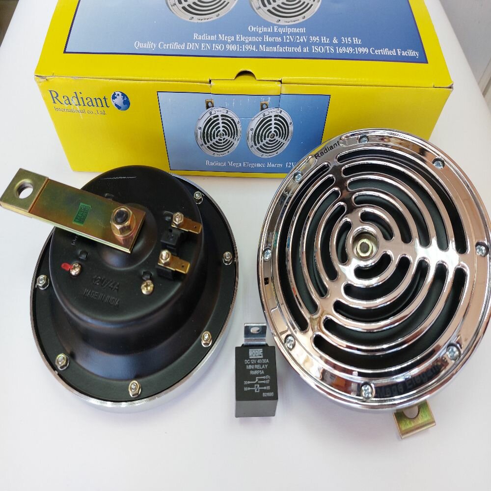 Звуковой автомобильный сигнал Radiant MEGA Elegance 12V 4A MR0042002