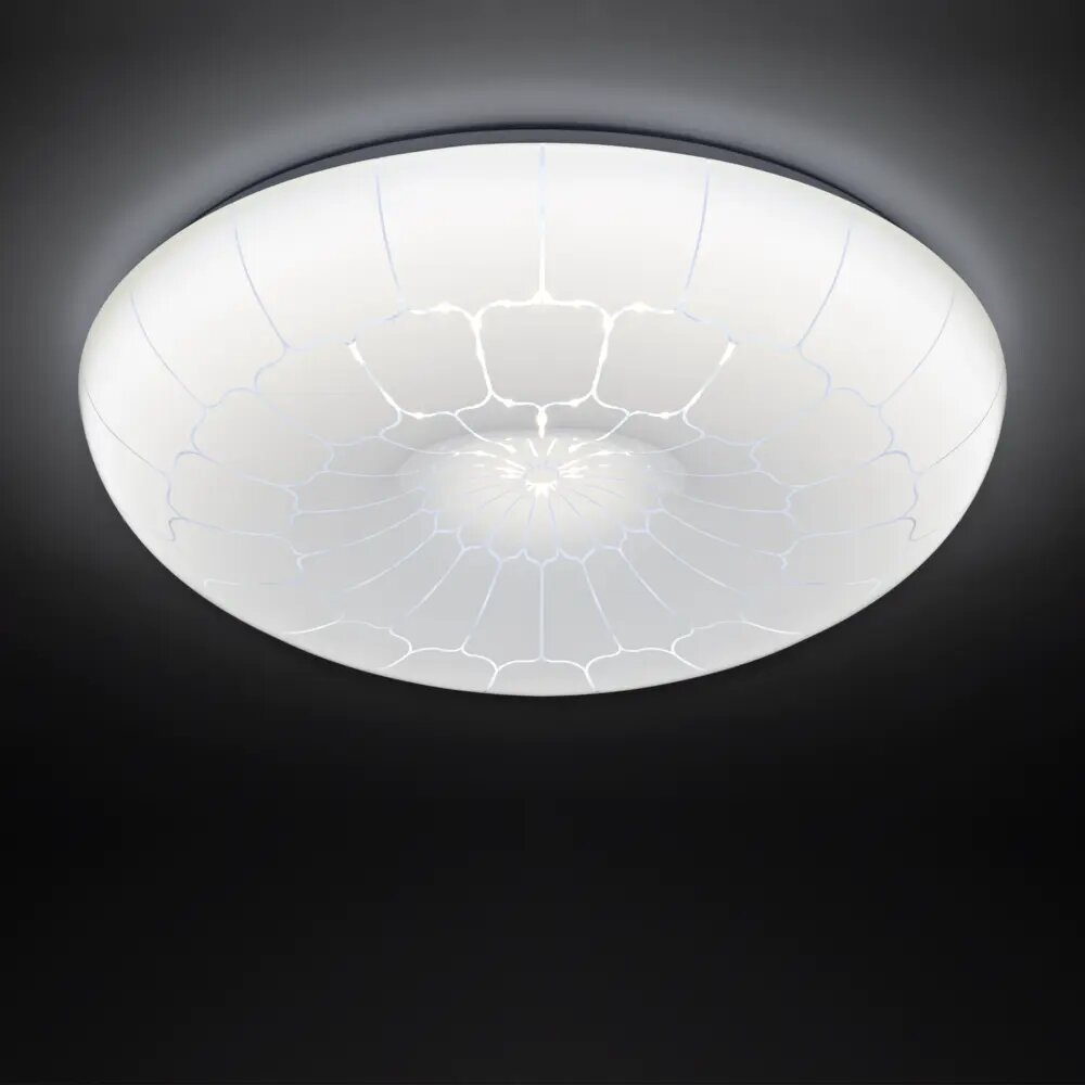 Светильник настенно-потолочный светодиодный Inspire 55 Вт FRAME-D50 36 м² нейтральный белый свет