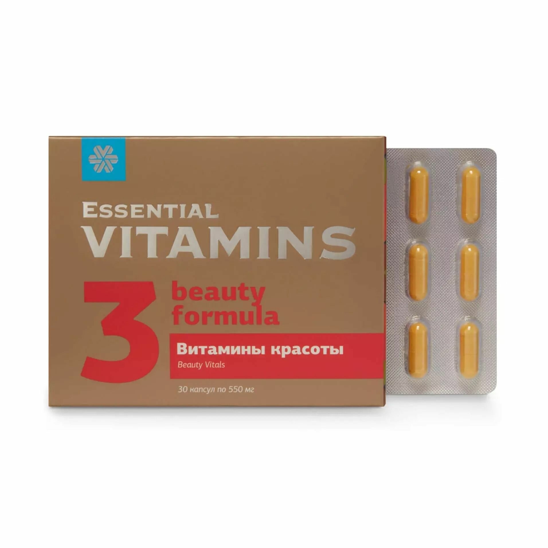 Витамины красоты Essential Vitamins, Сибирское здоровье, 30 капсул