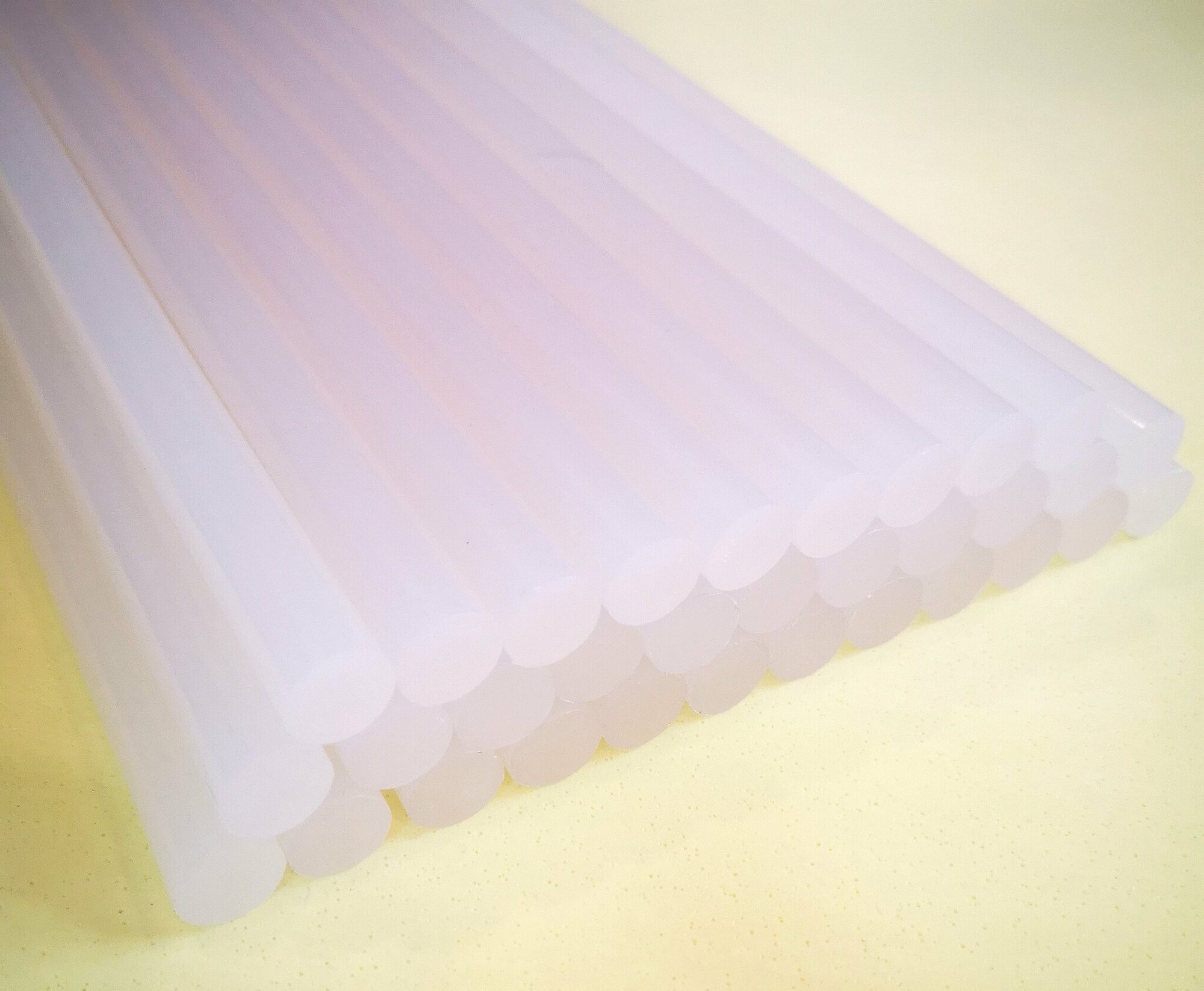 Клеевые стержни для пистолета 11мм, длина 30см, прозрачные 1кг (34шт)