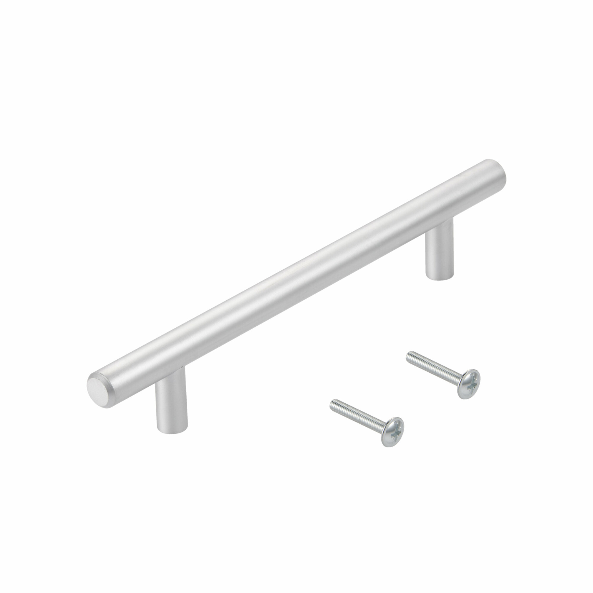 Мебельные ручки-рейлинги EDSON D-12 mm 8926 160MM SATIN CHROME (комплект 2 штуки)