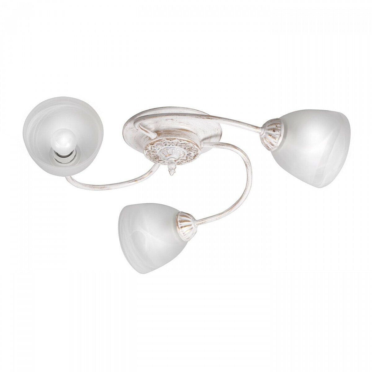 Люстра потолочная 3 плафона Е27 Петрасвет Россия S2157-3