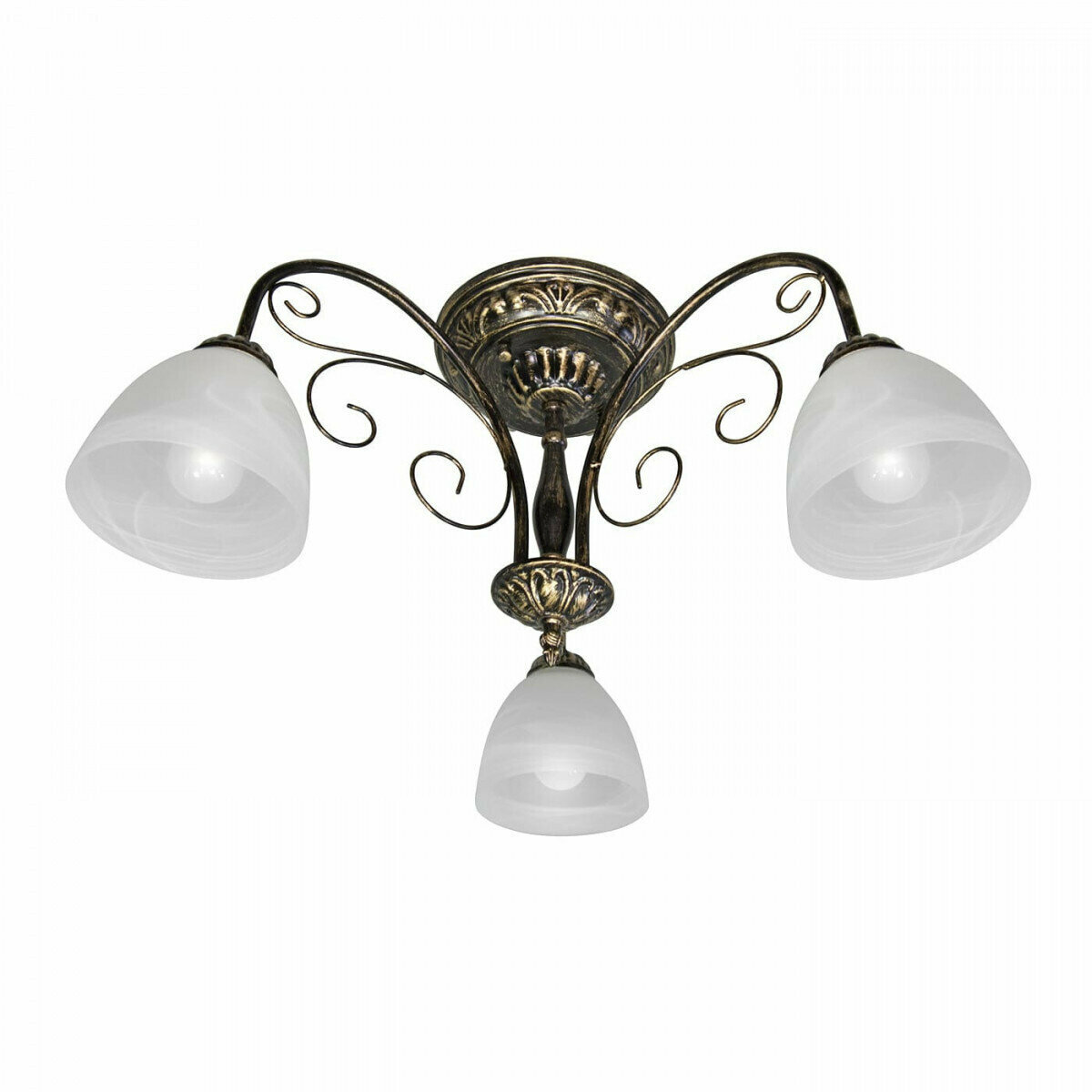 Люстра потолочная 3 плафона Петрасвет Россия S2330-3