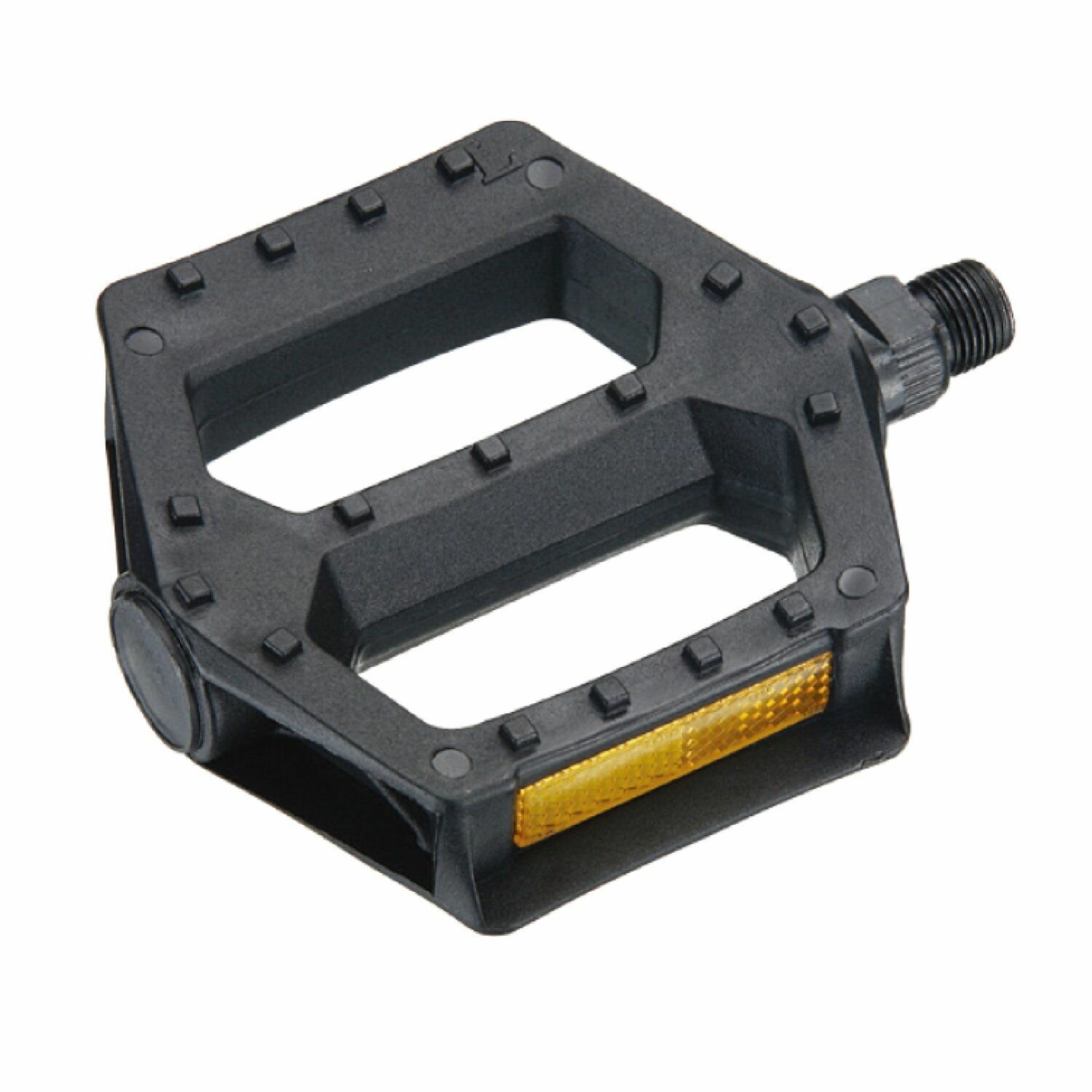 Педаль пластик с подшипниками 9/16 NECO WP-401-1 широкая платформа