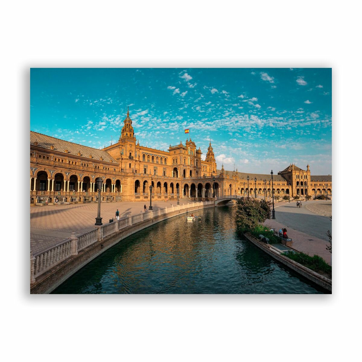 Постер, плакат на бумаге / Испания / Размер 30 x 40 см