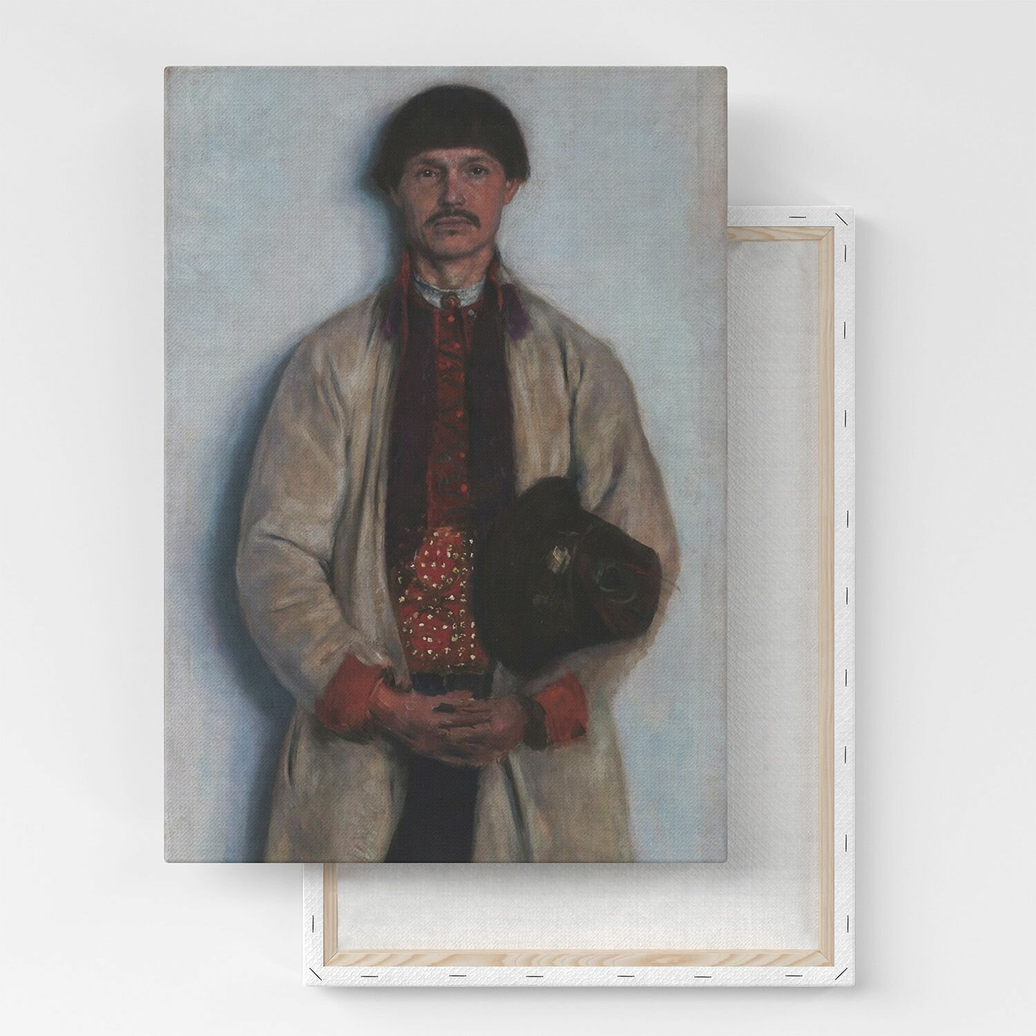 Картина на холсте, репродукция / Александр Герымский - Peasant from Bronowice / Размер 30 x 40 см