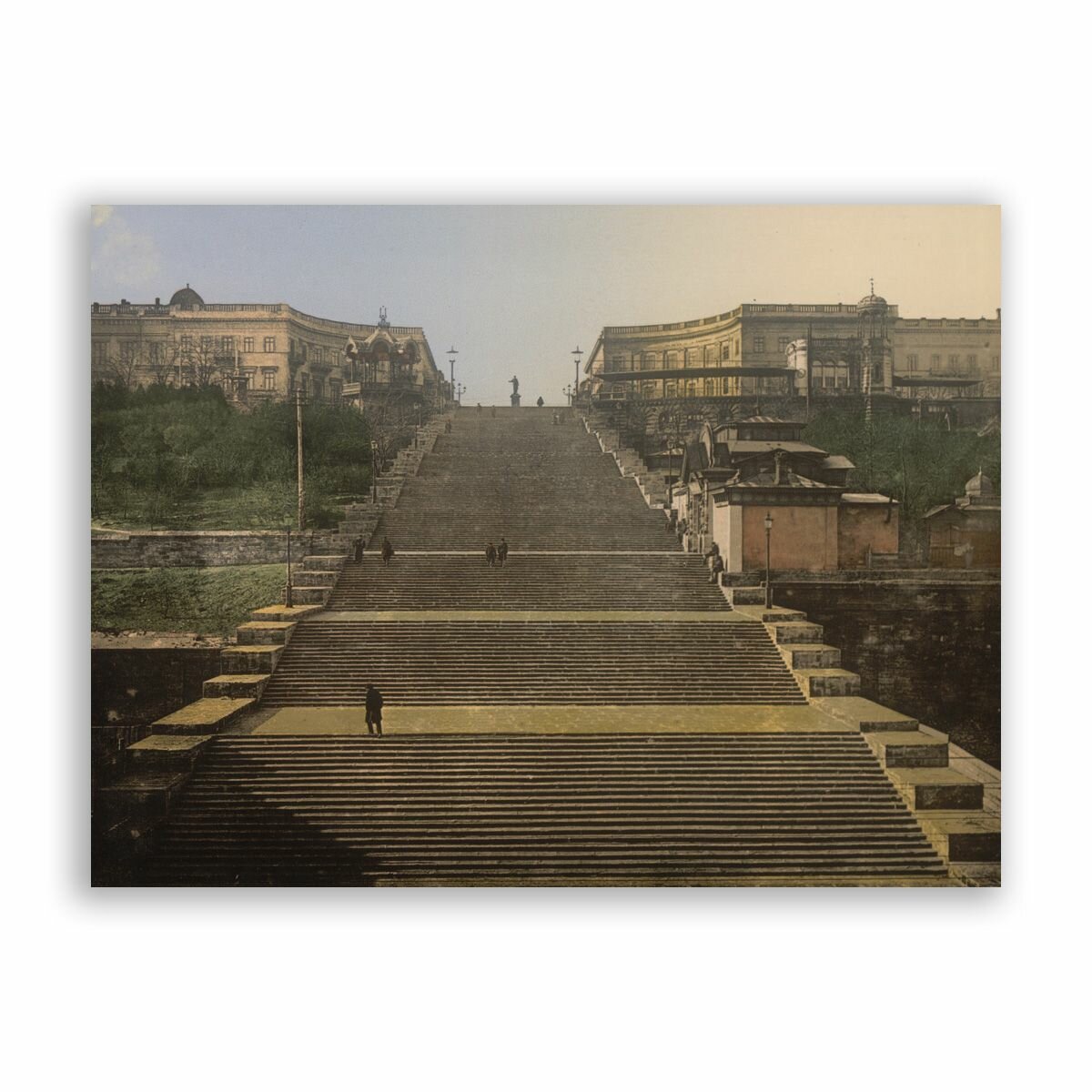 Постер, плакат на бумаге / Richelieu Stair, Odessa, Russia / Размер 40 x 53 см