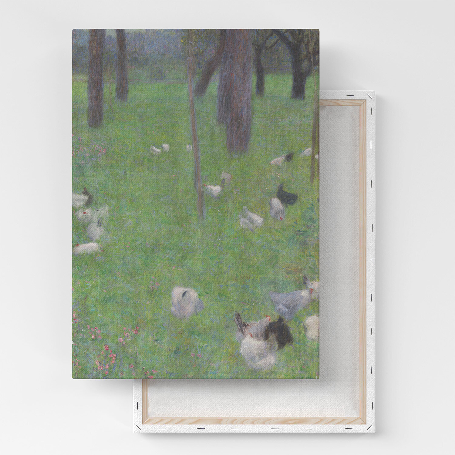 Картина на холсте, репродукция / Густав Климт - После дождя / Размер 40 x 53 см
