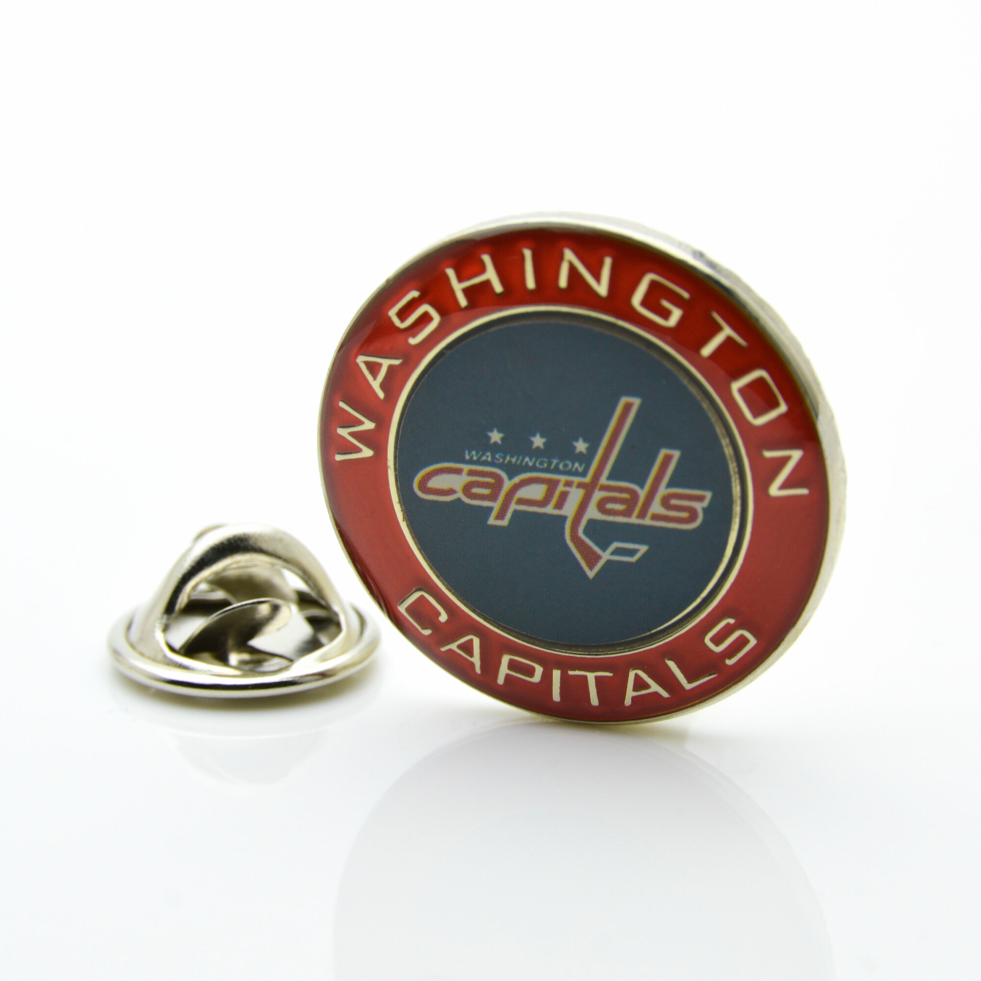 Хоккейный значок Вашингтон Кэпиталз Круглый