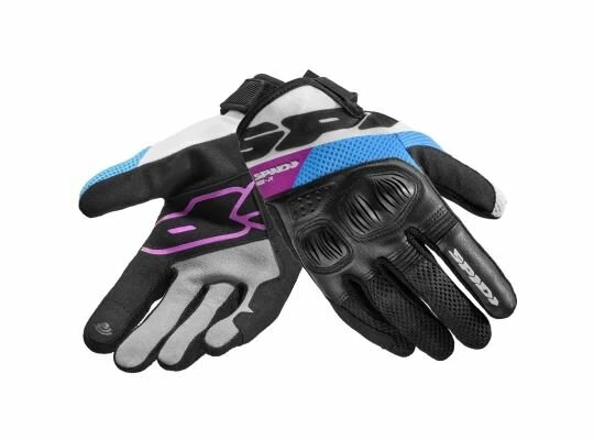 Мотоперчатки FLASH-R EVO LADY Black/Fuchsia, XS