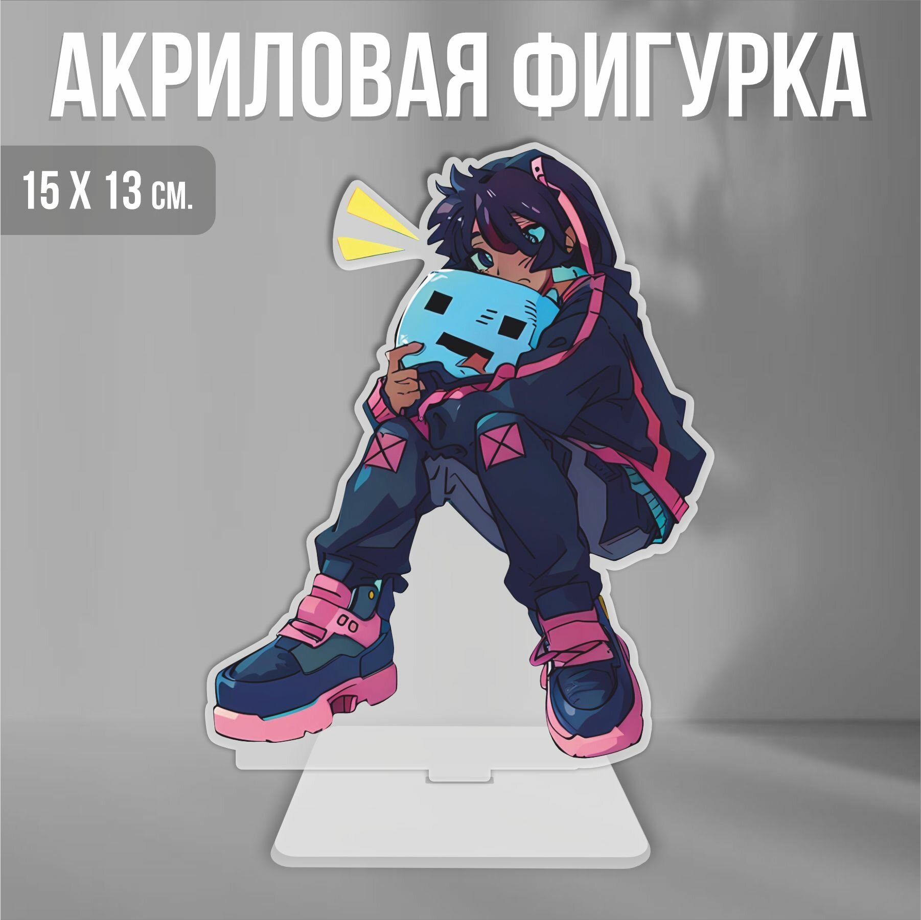 Акриловая фигурка декоративная / статуэтки для интерьера Dream SMP Skephalo