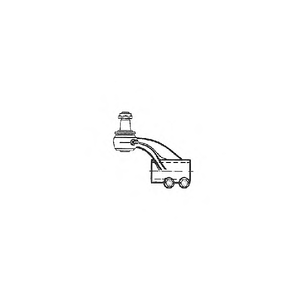 OCAP 0296964 (1131741 / 1696900 / 1699400) наконечник рулевой тяги volvo: f 10 77-94, f 12 77-94, f 16 87-94, fl 10 85-98, fl 12