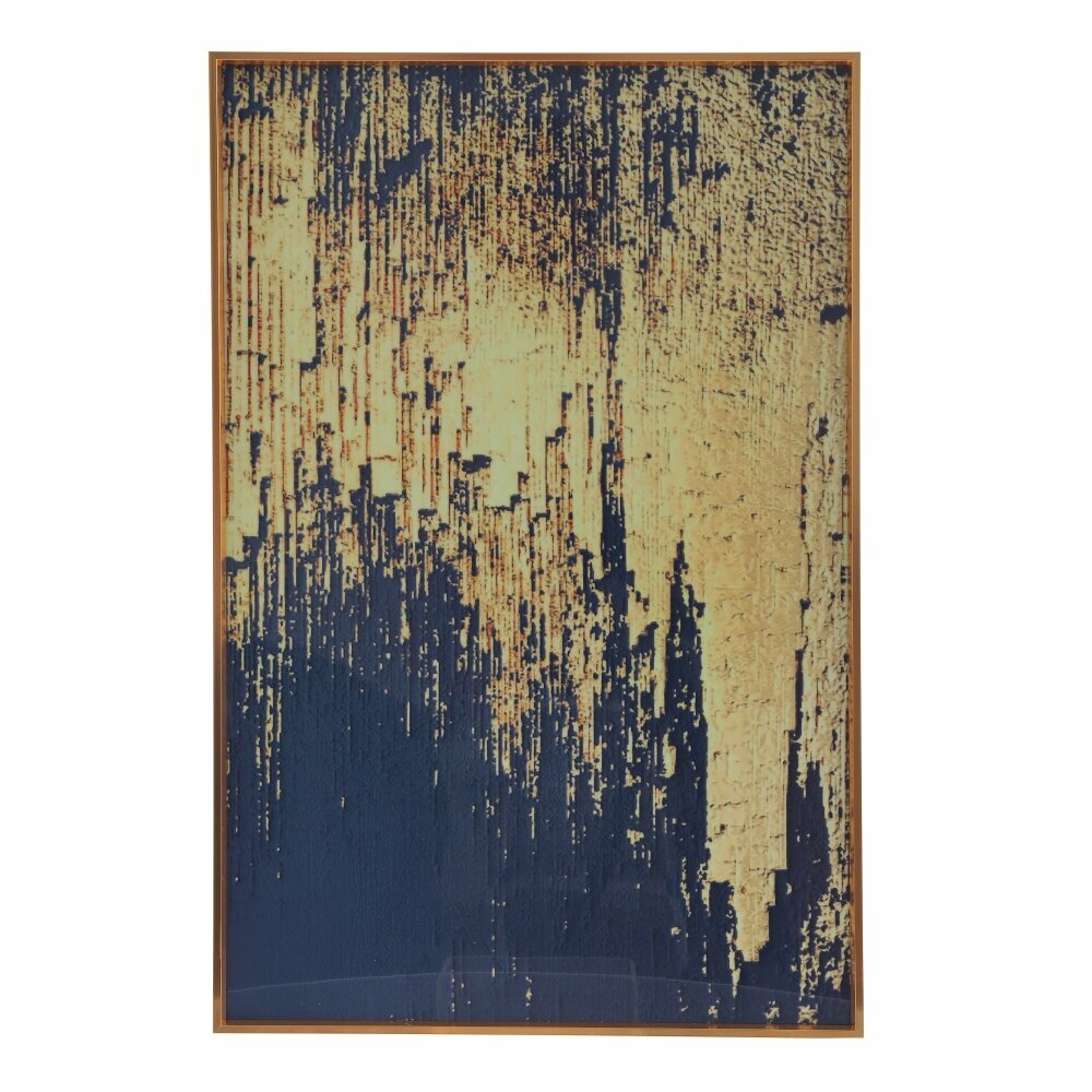 Панно декоративное набор 2 шт Casaentera CE02-804527 черный/золото 790х30х590h