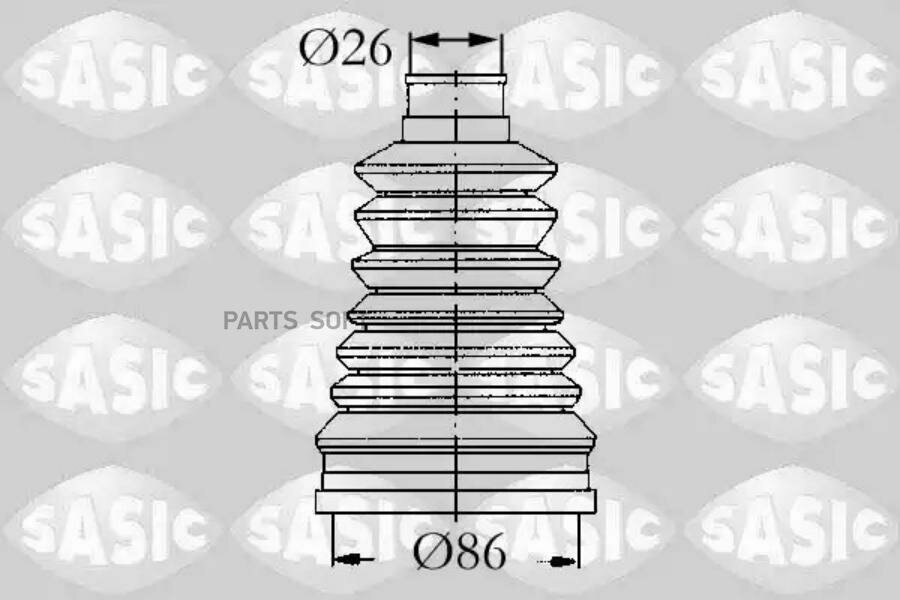 Пыльник шруса RENAULT 19/CLIO/KANGOO/LAGUNA/SAFRANE/TWINGO 1.2-1.9D 89-05 нар.