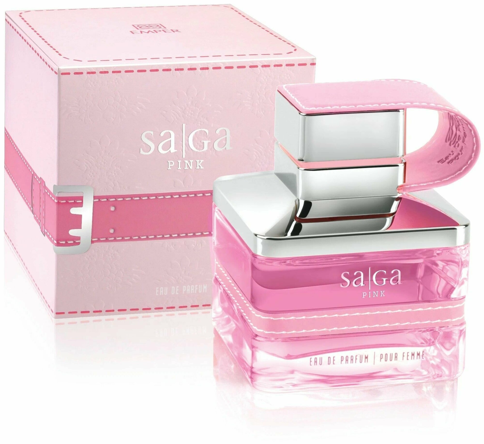 Парфюмерная вода Emper Saga Pink, женская, фруктово-цветочная композиция, 100мл