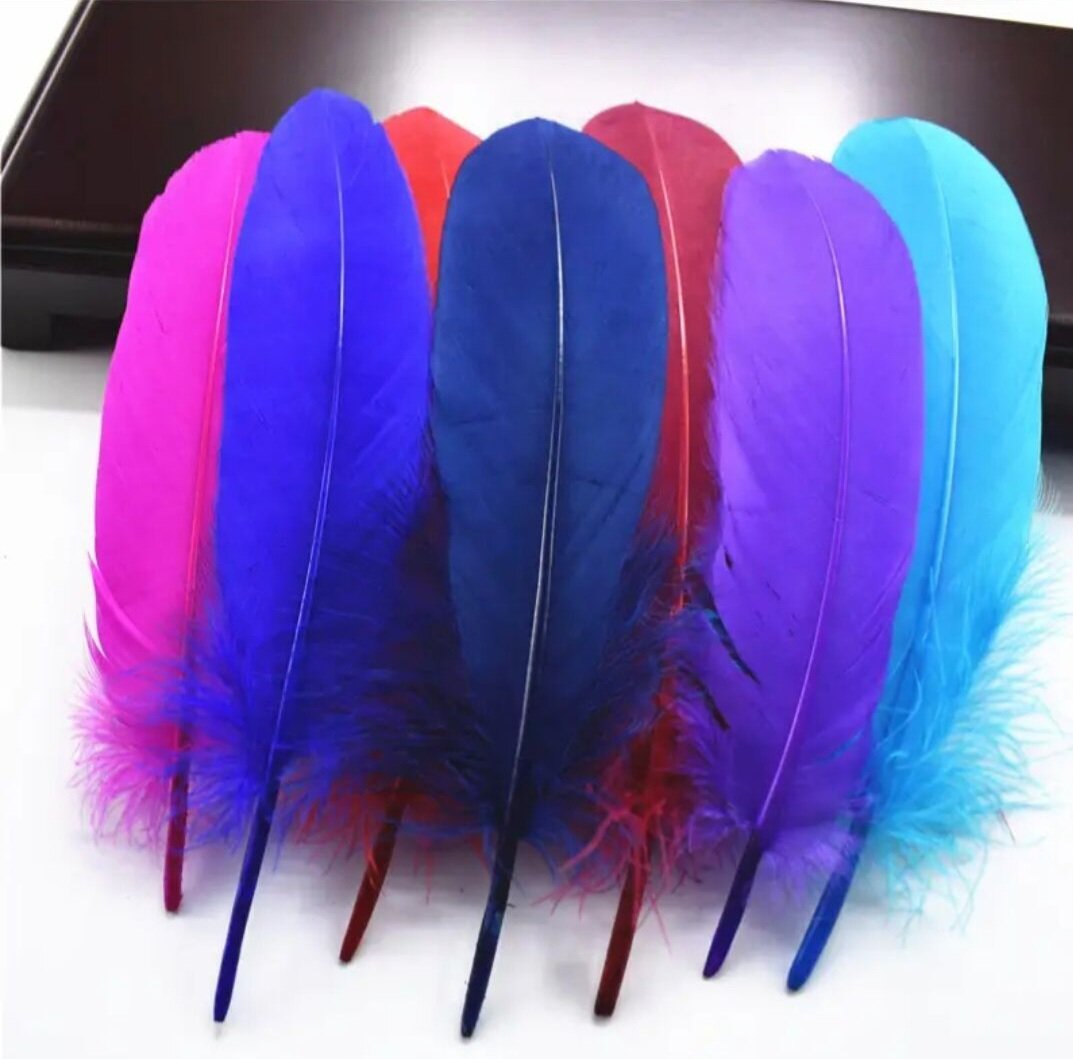 Гусиные перья для рукоделия