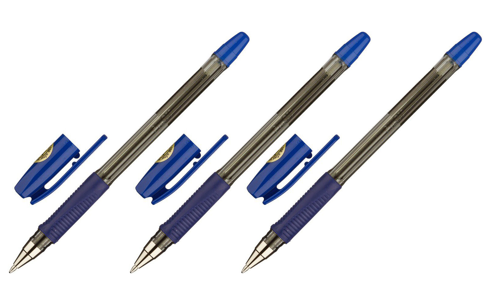 Ручка шариковая PILOT BPS-GP-Medium, 1.0 мм синяя, 3 шт