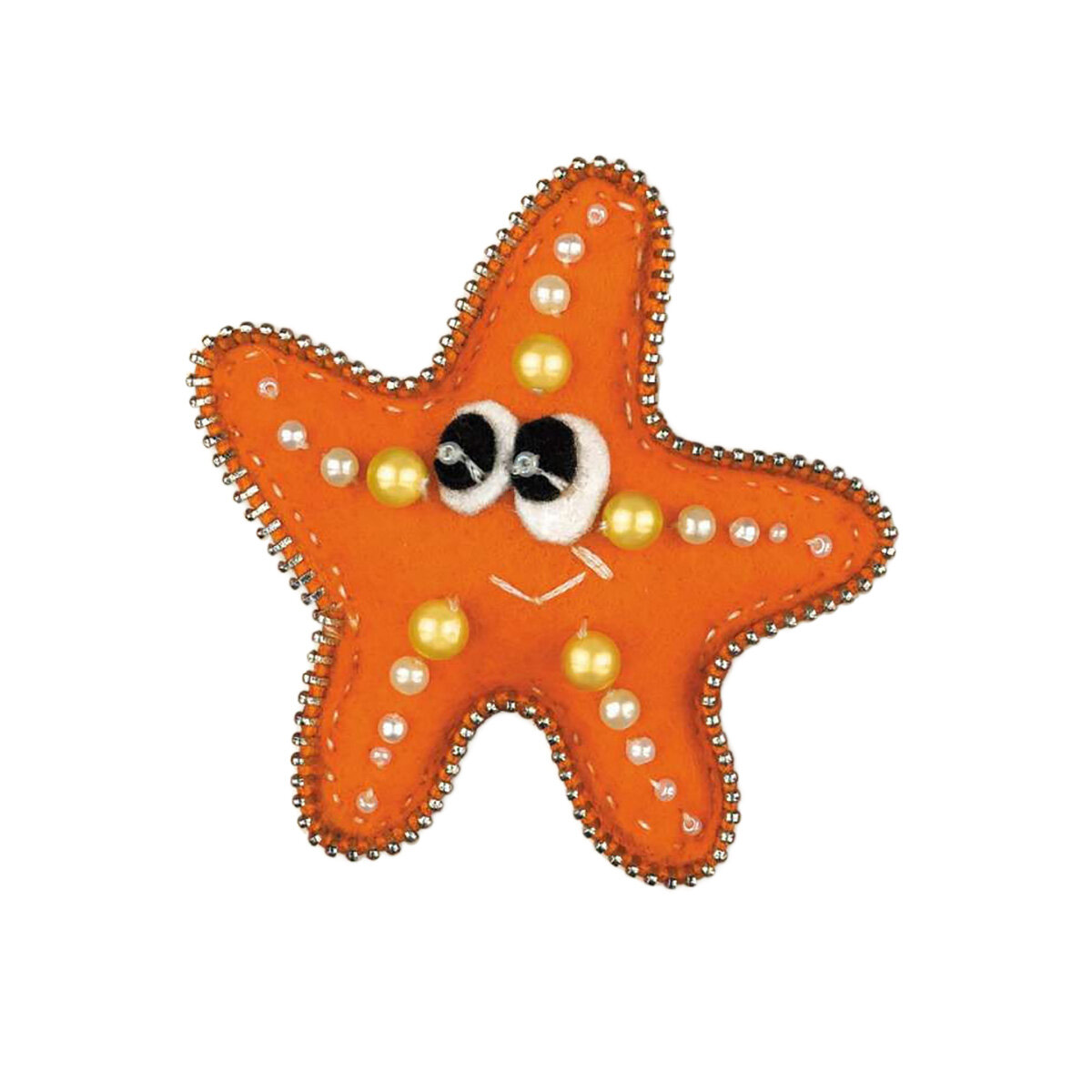 Набор для создания броши Риолис Брошь Морская звездочка, 1410АС, 7*7 см