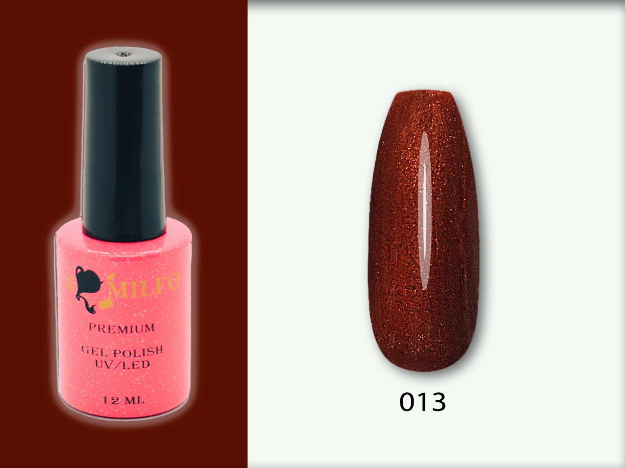 013 KOMILFO гель лак 12 мл.