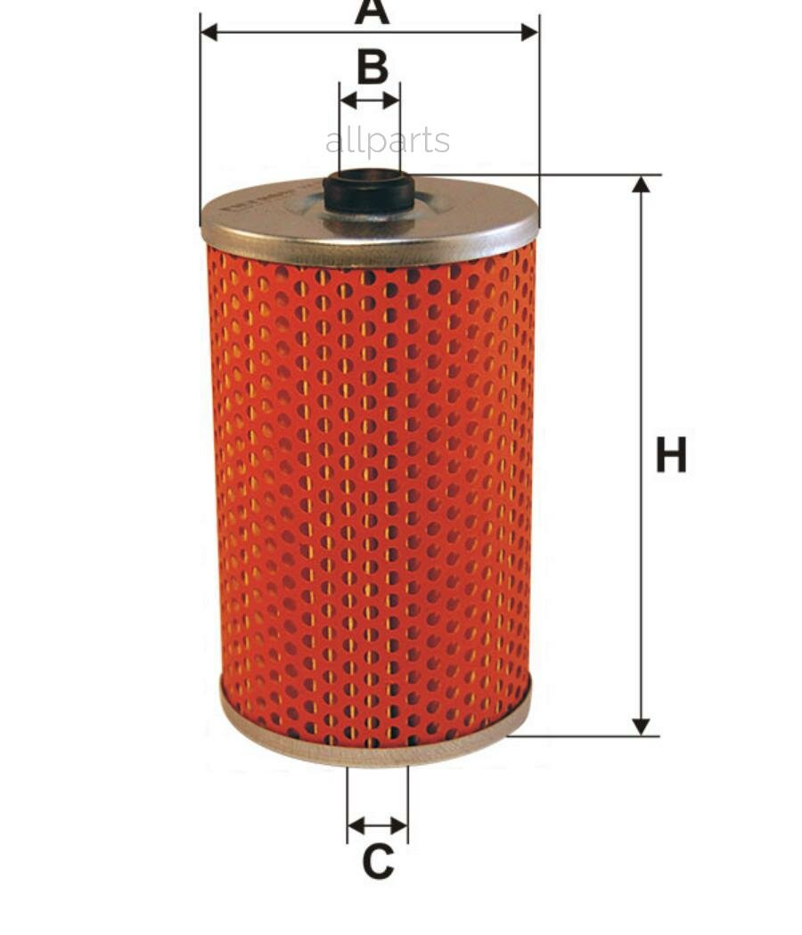 FILTRON PM808 фильтрующий элемент топлива! бумаж.\ Omn MB 710/810/811, MAN, Iveco, TERMOKING
