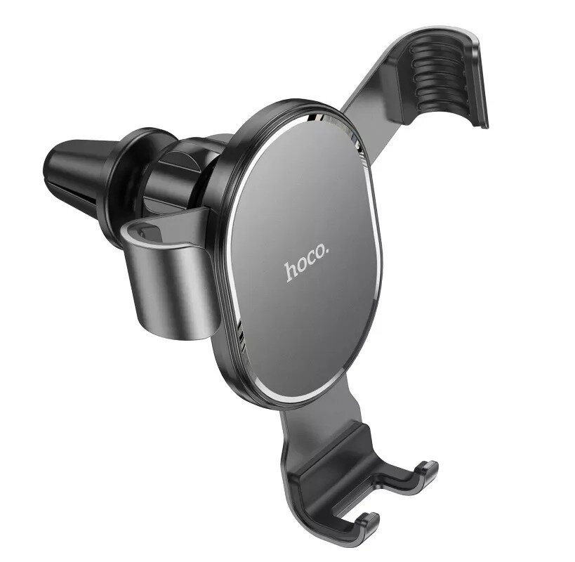 Держатель в машину Hoco CA56 Plus гравити-зажим, крепится в воздуховод, черный