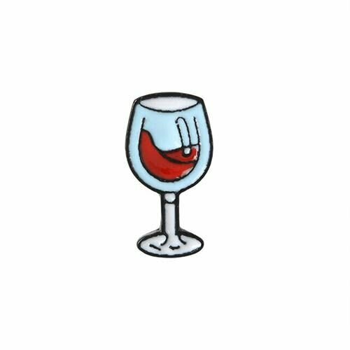 Набор значков Vinoman Wine Time, металл, 2 шт, универсальный повод