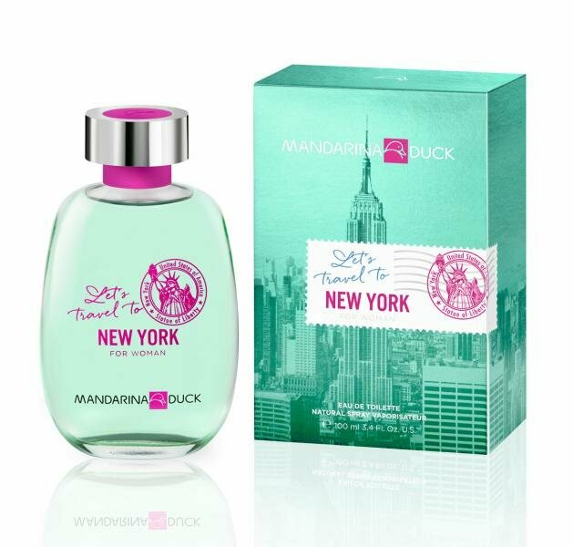Mandarina Duck woman Let's Travel To New York Туалетная вода 100 мл.