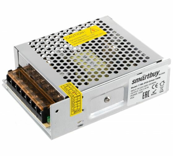 Блок питания (LED) IP20-100W для LED ленты 24V (SBL-IP20-Driver-24V-100W)