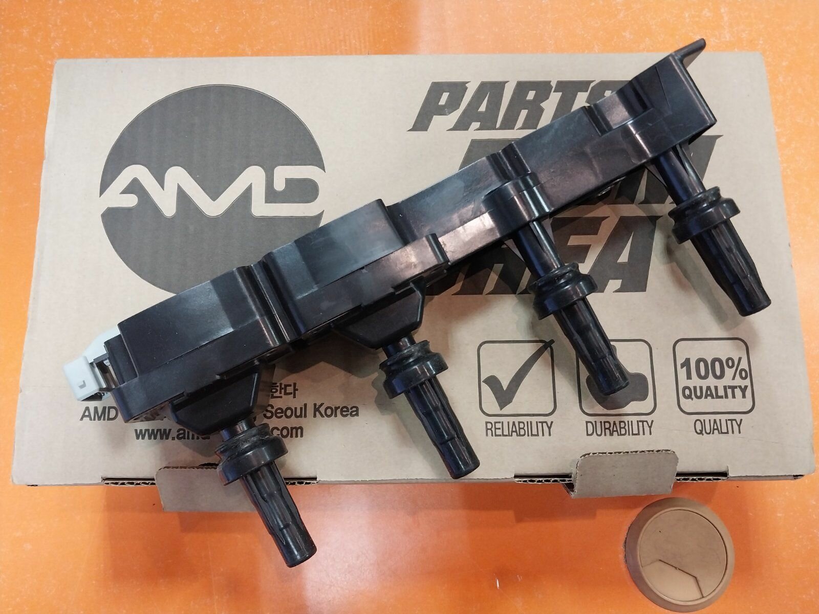 Катушка зажигания модуль Ситроен С4 Берлинго Пежо 206 207 307 308 Партнер двигатель 1.6(90л. с 110л. с. 109л. с.) AMD Корея