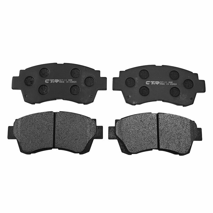 Колодки тормозные дисковые для TOYOTA COROLLA, CAMRY, CHASER / LEXUS ES, LS, передние / CTR GK1025