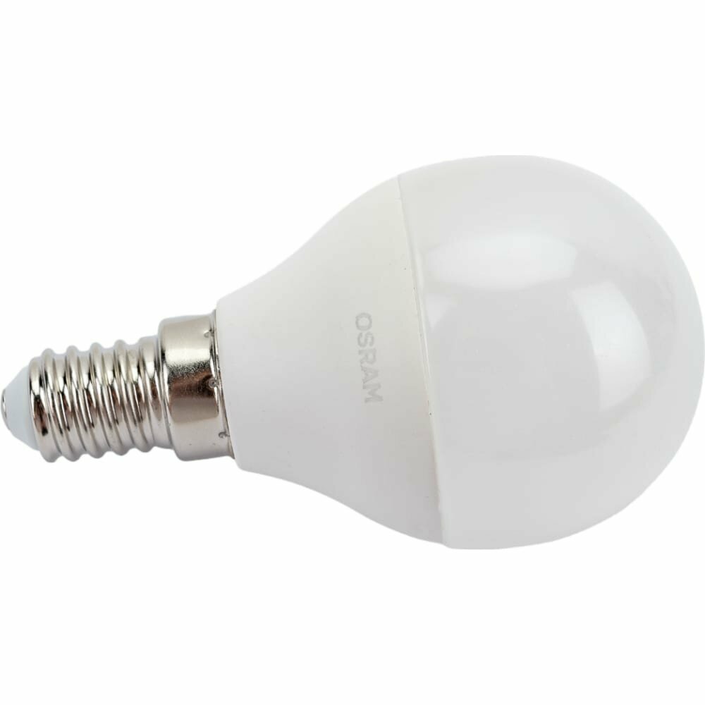 Светодиодная лампа OSRAM LED STAR P Шар 5.5Вт E14 470 Лм 4000 К Нейтральный белый свет 4058075056923