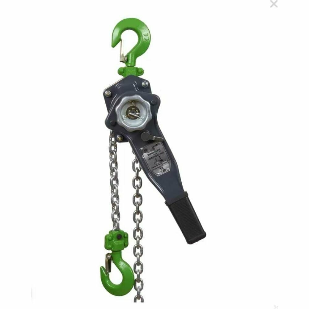 Таль ручная EURO-LIFT HLB, 1т, 6м, рычажная, надёжность и контроль