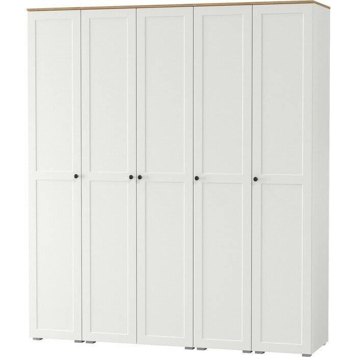 Набор шкафов №3 Остин Белый шагрень/ дуб крафт золотой размер 2040х543х2296