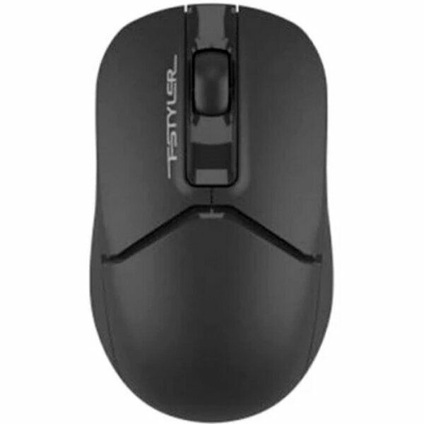Мышь A4Tech Fstyler FG12S черный оптическая (1200dpi) silent беспроводная USB (3but)